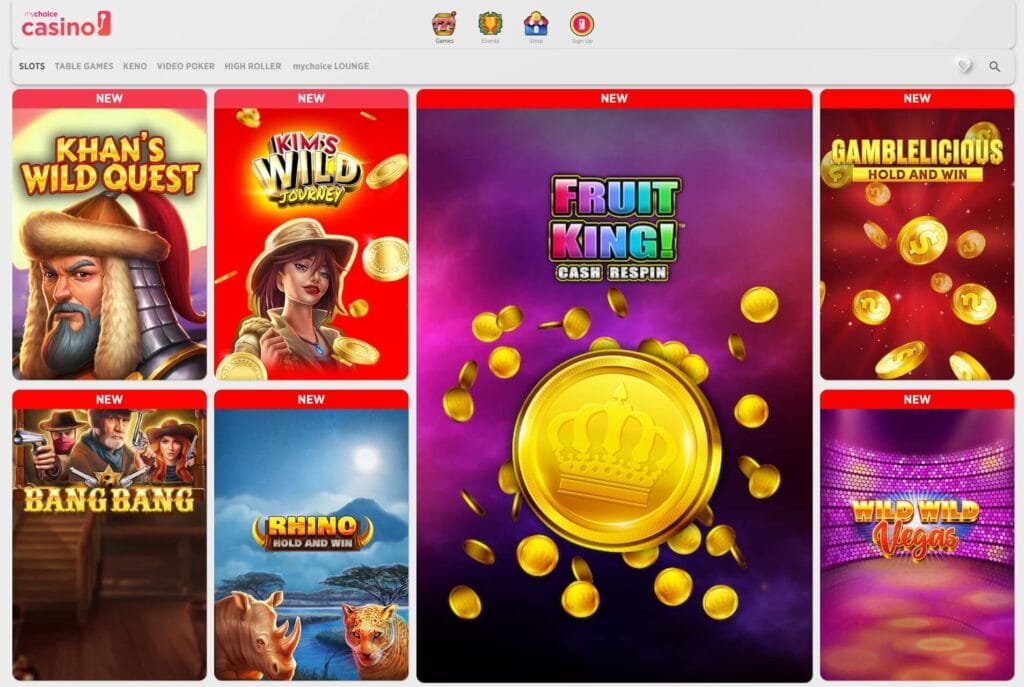 MyChoice Casino & Rewards Program Review | Play4Fun